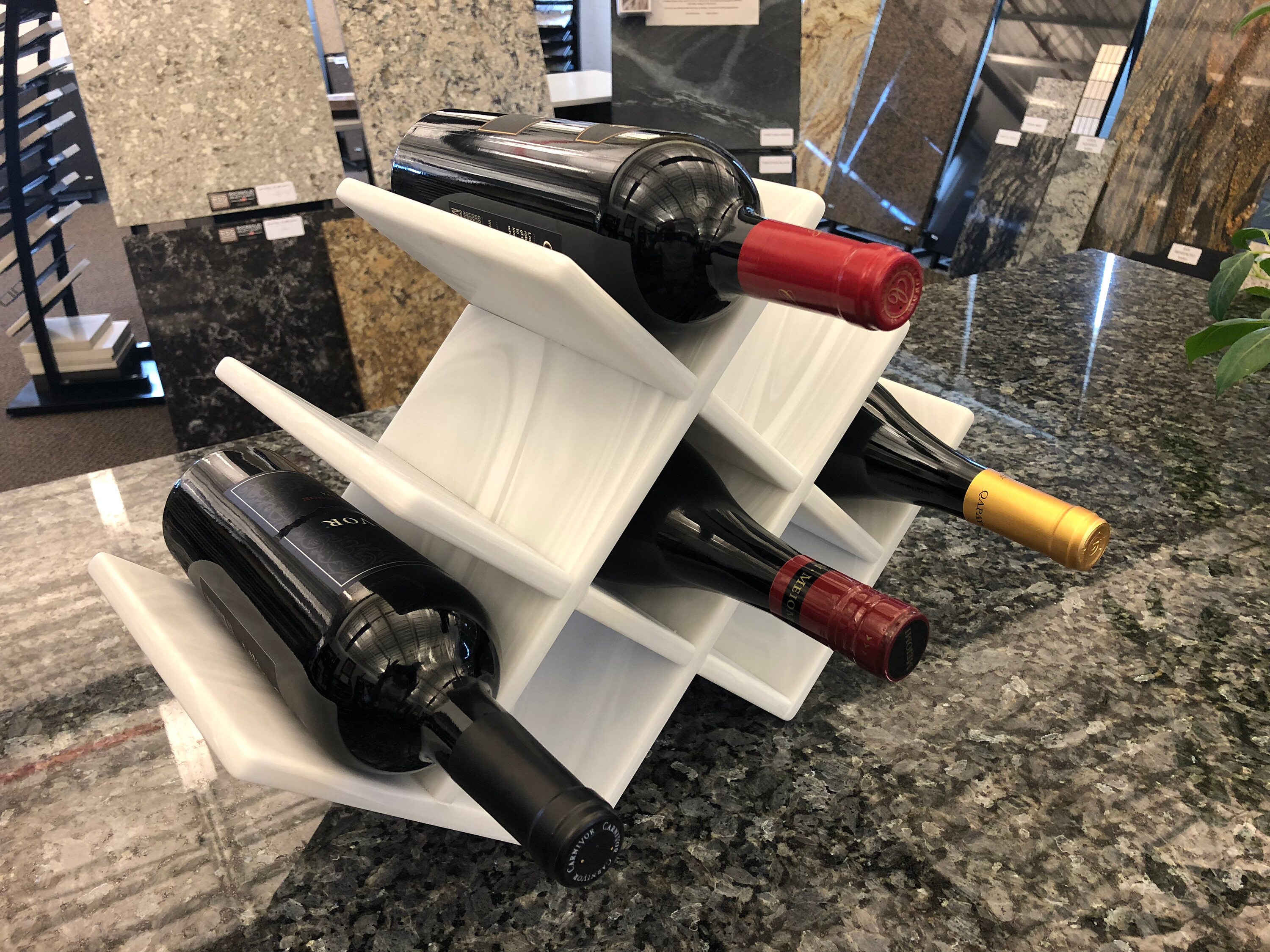 Solid Surface Unique Custom Wine Rack - Etsy