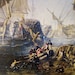 Battle of Trafalgar Art Prints, Historical Painting William Clarkson ...