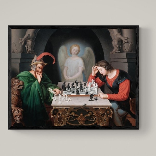 Checkmate Painting - Etsy