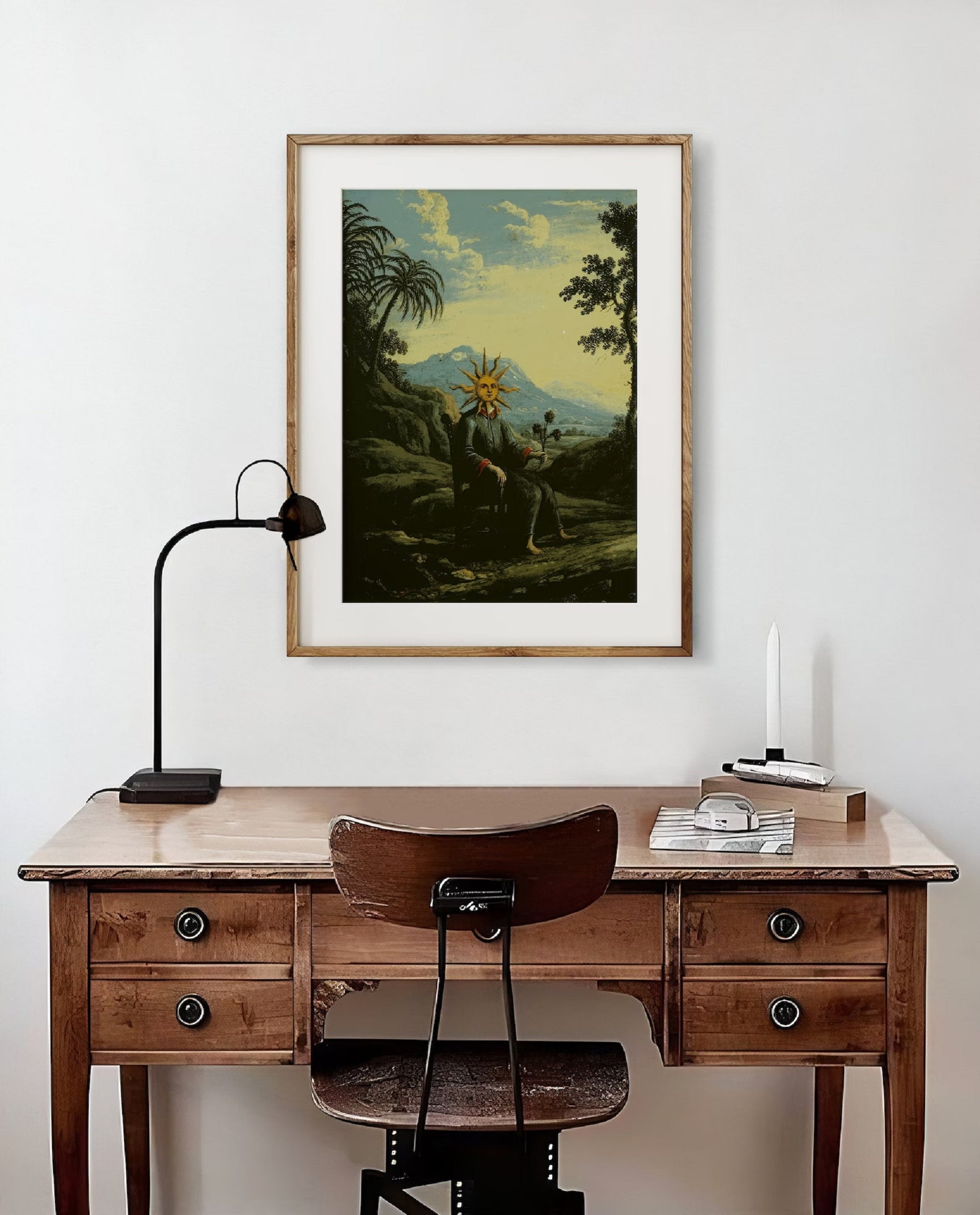 Alchemist Poster Ancient Art Prints Clavis Artis Gothic - Etsy