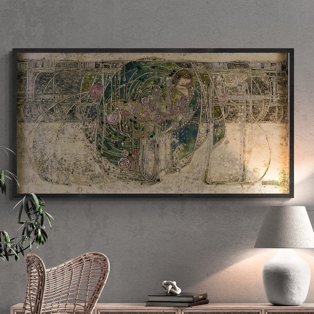 Sleeping Princess Art Print by Margaret Macdonald Mackintosh: Giclee ...