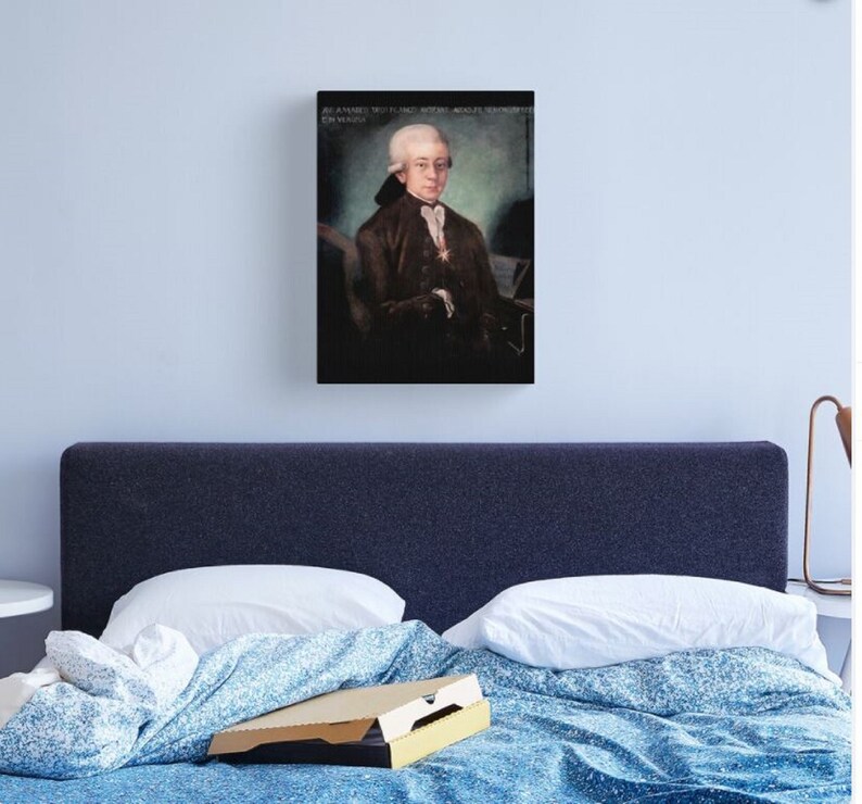 Mozart Portrait Fine Art Print, Bologna Mozart Reproduction - Etsy