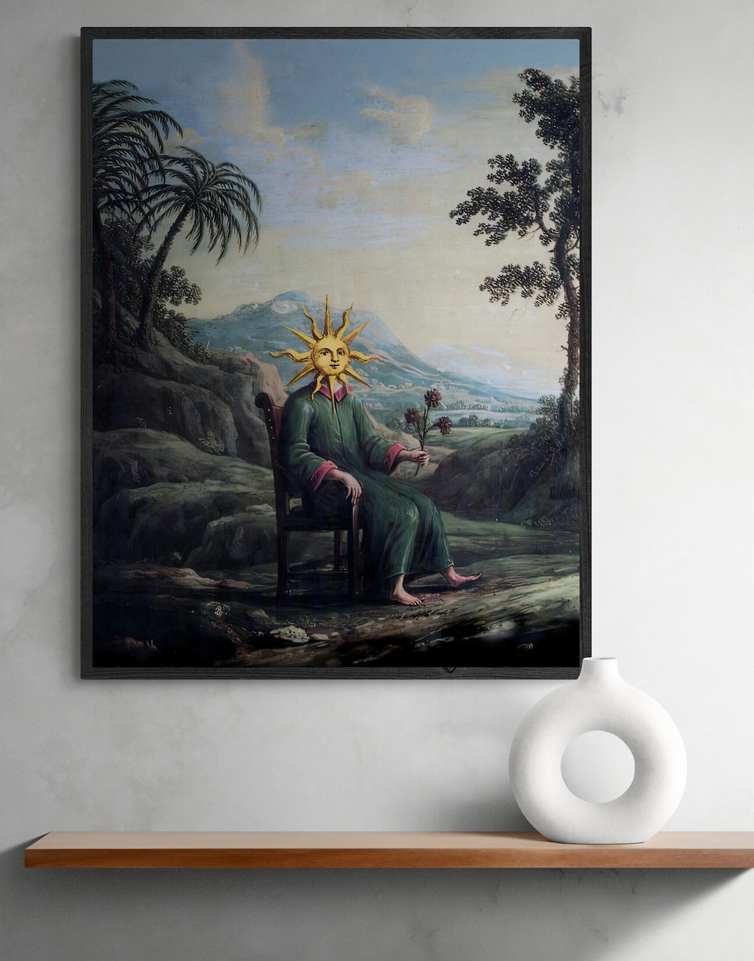Alchemist Poster, Ancient Art Prints, Clavis Artis, Gothic Decor ...