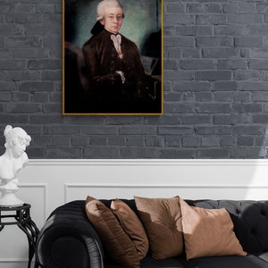 Mozart Portrait Fine Art Print, Bologna Mozart Reproduction - Etsy