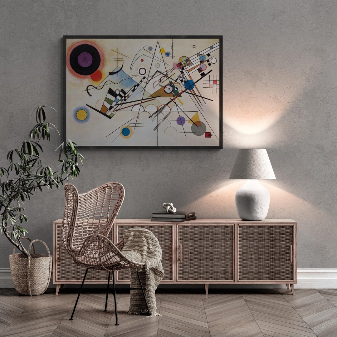 Kandinsky Composition VIII Canvas Print, Hand-finished Giclee, Ready to ...