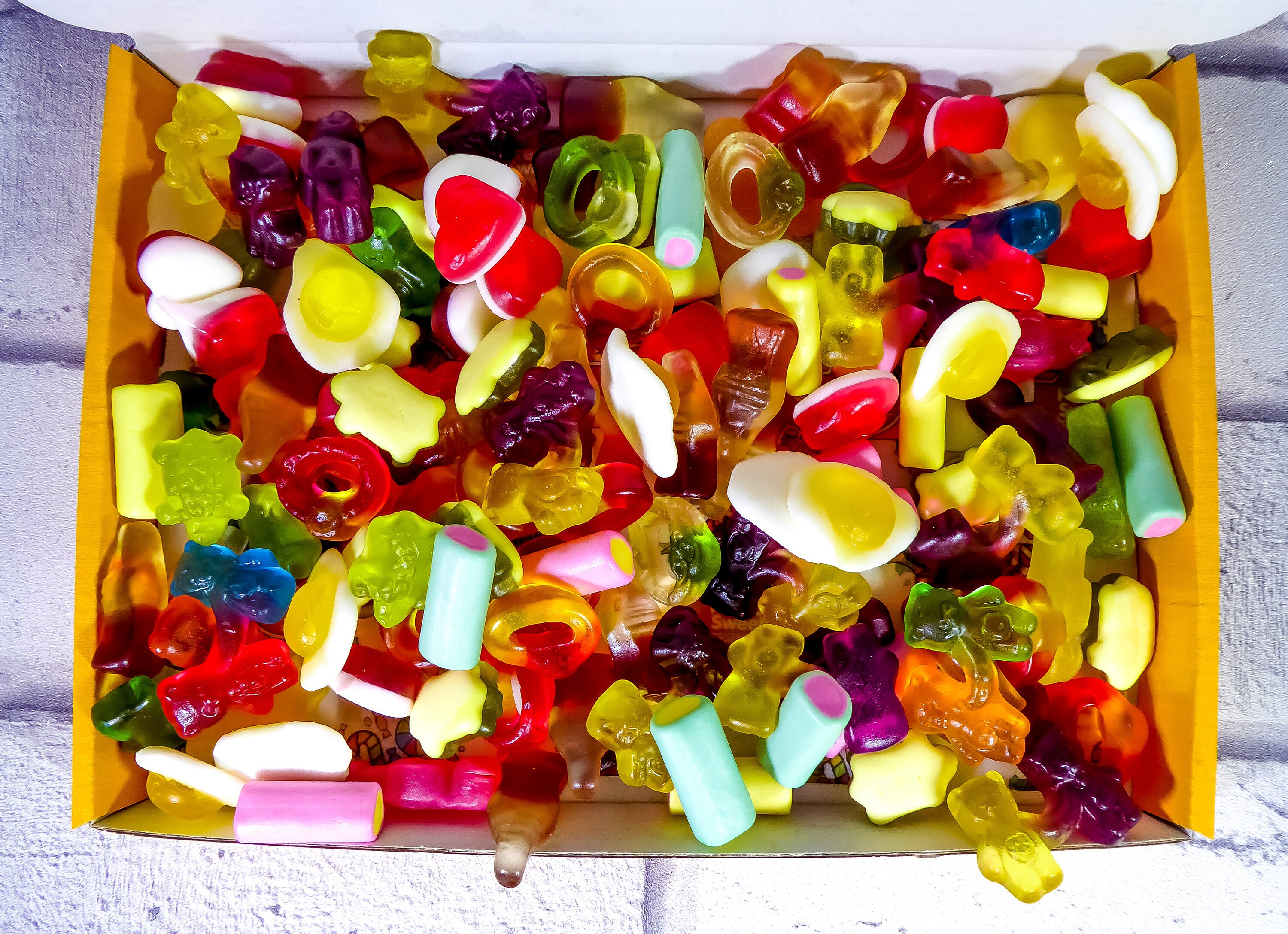 Haribo Sweet Pick N Mix Box Sweets Medium Hamper Gift | Etsy