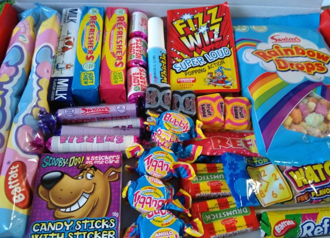 Retro Sweet Pick N Mix Box Sweets Medium Hamper Gift | Etsy