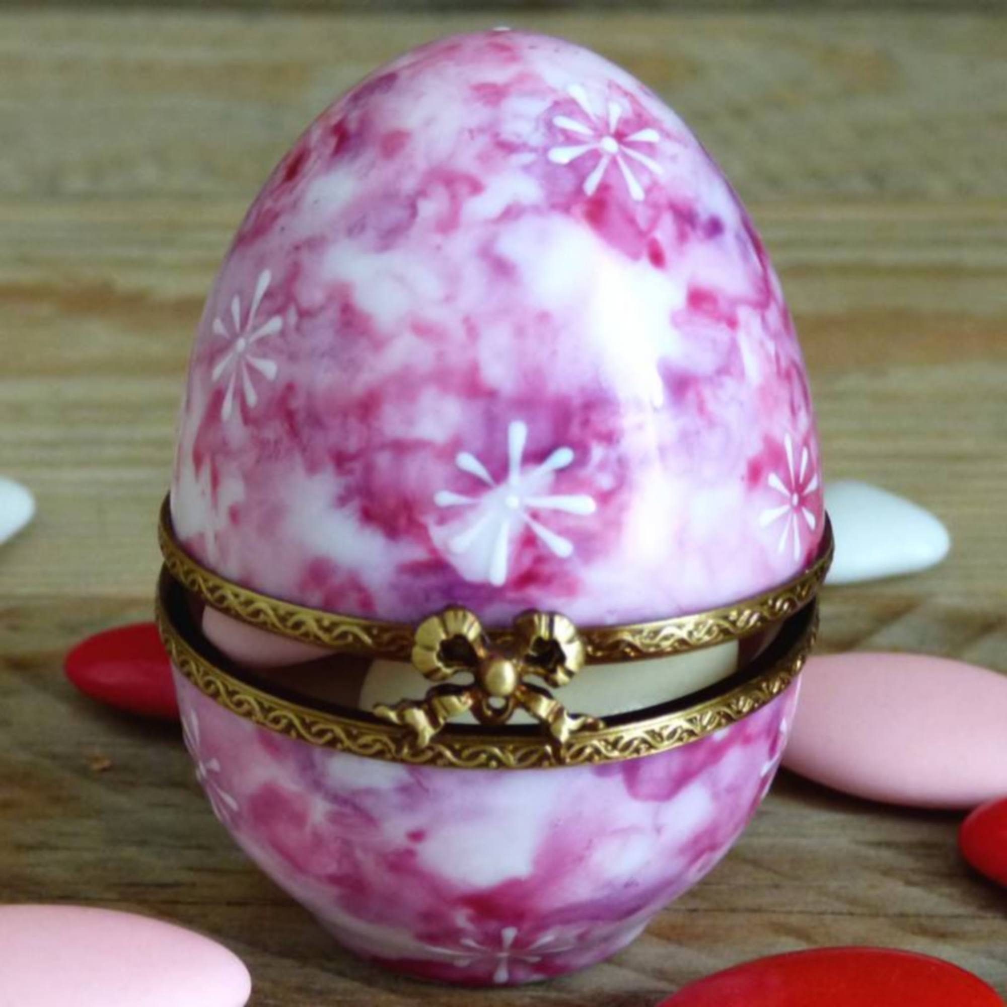 Emerald Green or Pink Porcelain Tooth Box Egg Birth Gift - Etsy