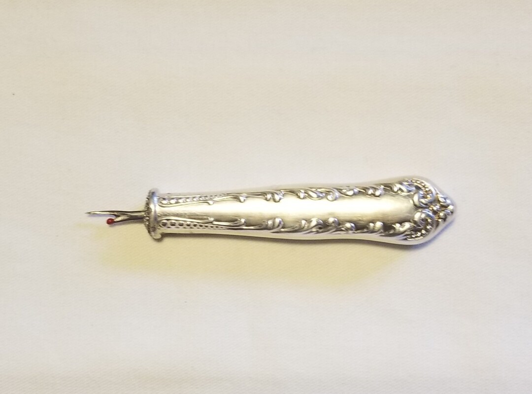 Seam Ripper Handcrafted From Antique Silver Plated Knife (item Z) - Etsy