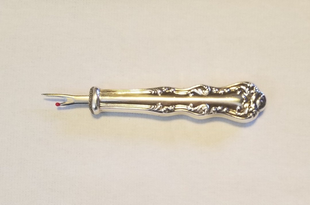 Seam Ripper Handcrafted From Antique Silver Plated Knife (item B) - Etsy