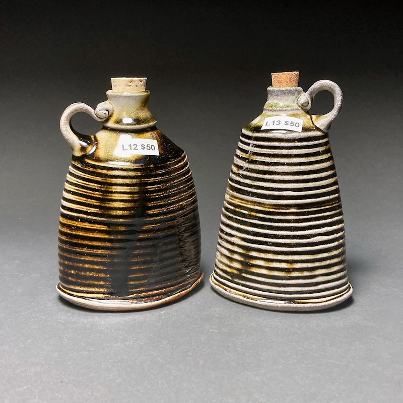 Ceramic Flask - Etsy