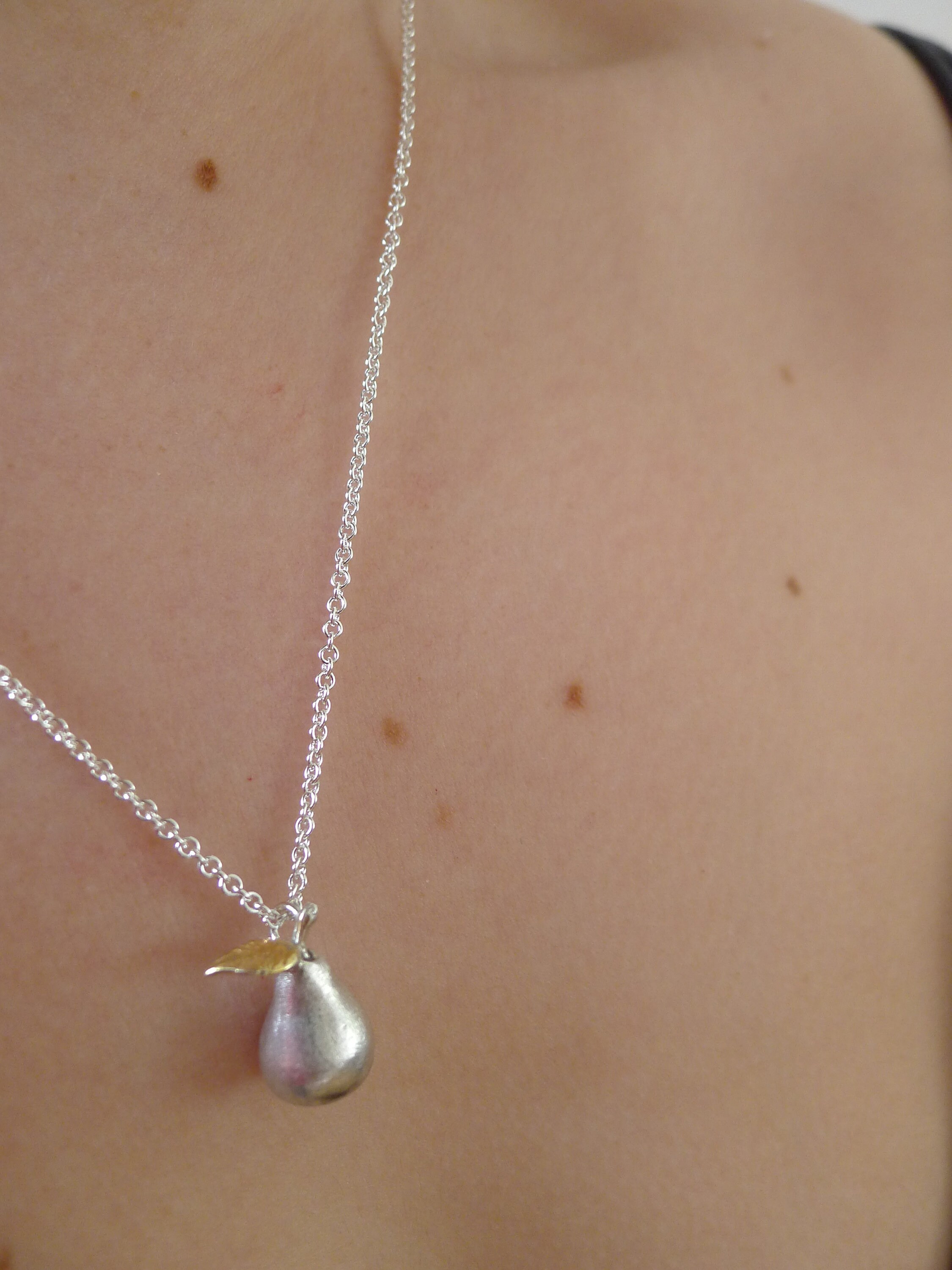 Pear Necklace - Etsy