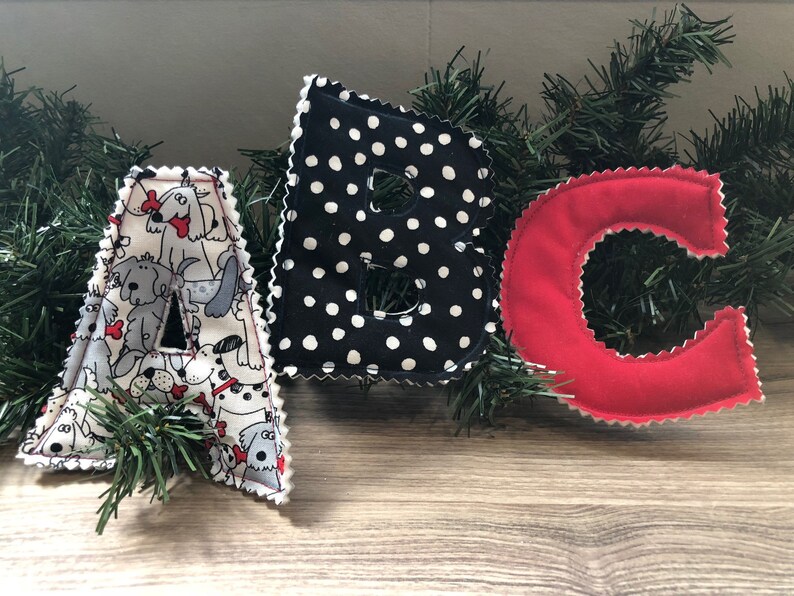 Children's Soft Learning Letters - Etsy