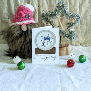Interactive Snowman Shaker 5 Card Set | Winter Wonderland Snow Globe ...