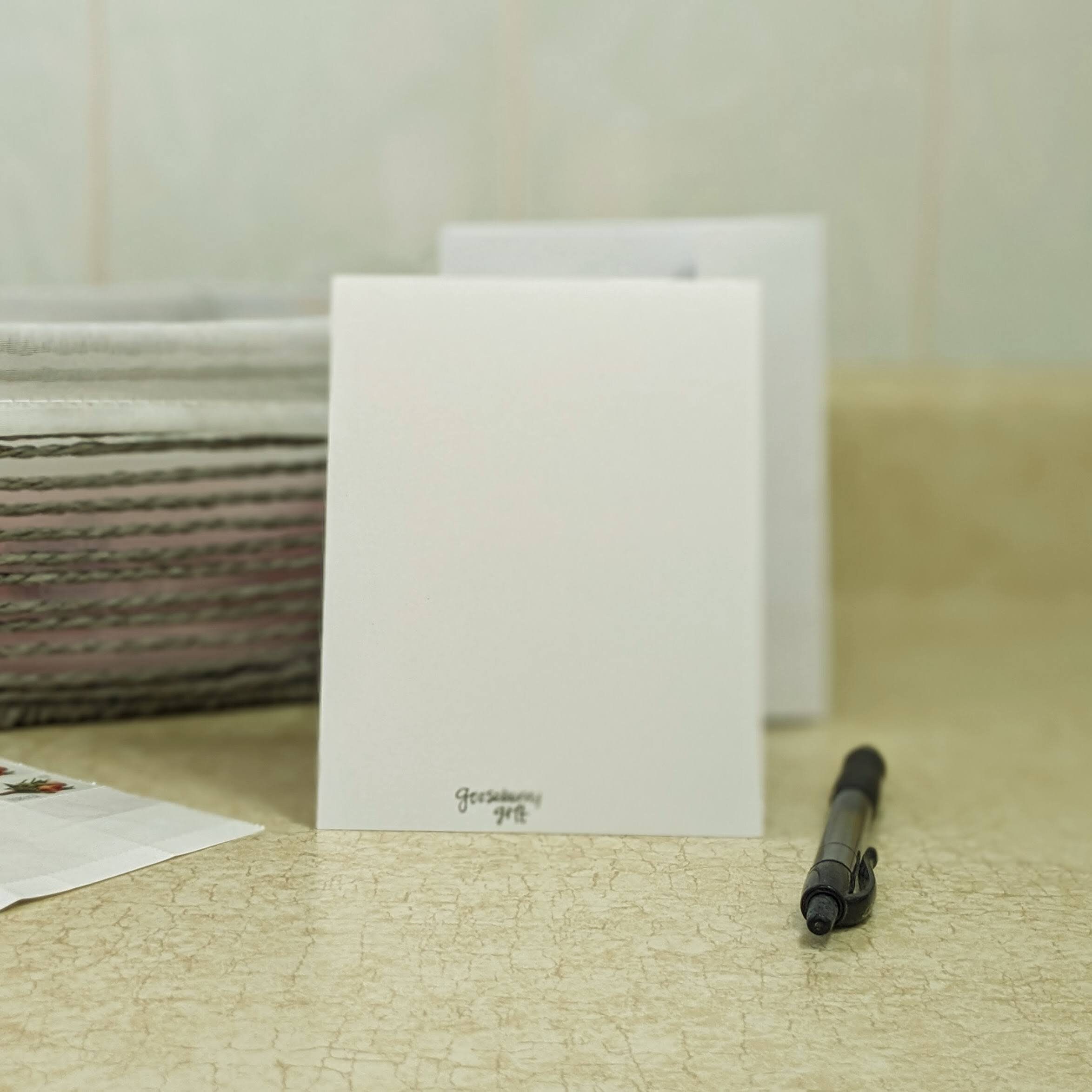 Little Brown Mouse Birthday Greeting Card | Farmhouse Dandelion Fluff ...