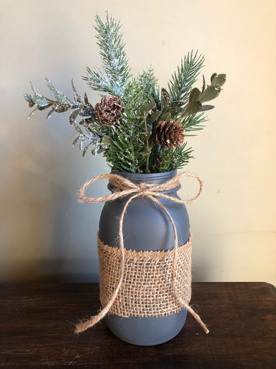 Rustic Farmhouse Mason Jar Winter Theme - Etsy