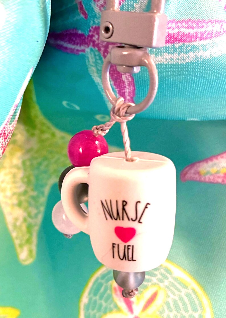 Nurse Fuel Zipper Pull, Loh Bracelets, Wax Polyester, Lanyard Charm ...