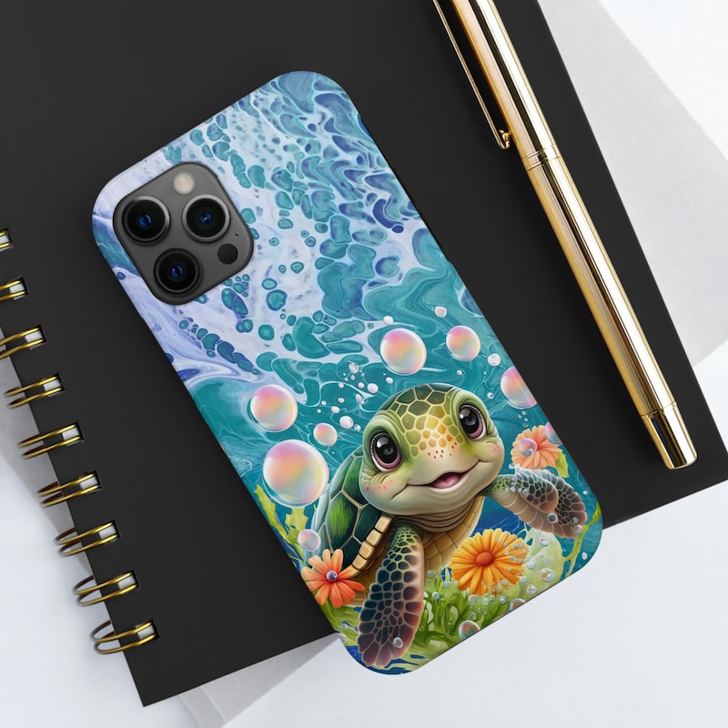 Turtle Cell Phone Case - Etsy