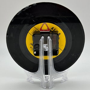 Upcycled CD Clock 7 Desk/table Clock Repurposed CD Clock Unique, One-of ...