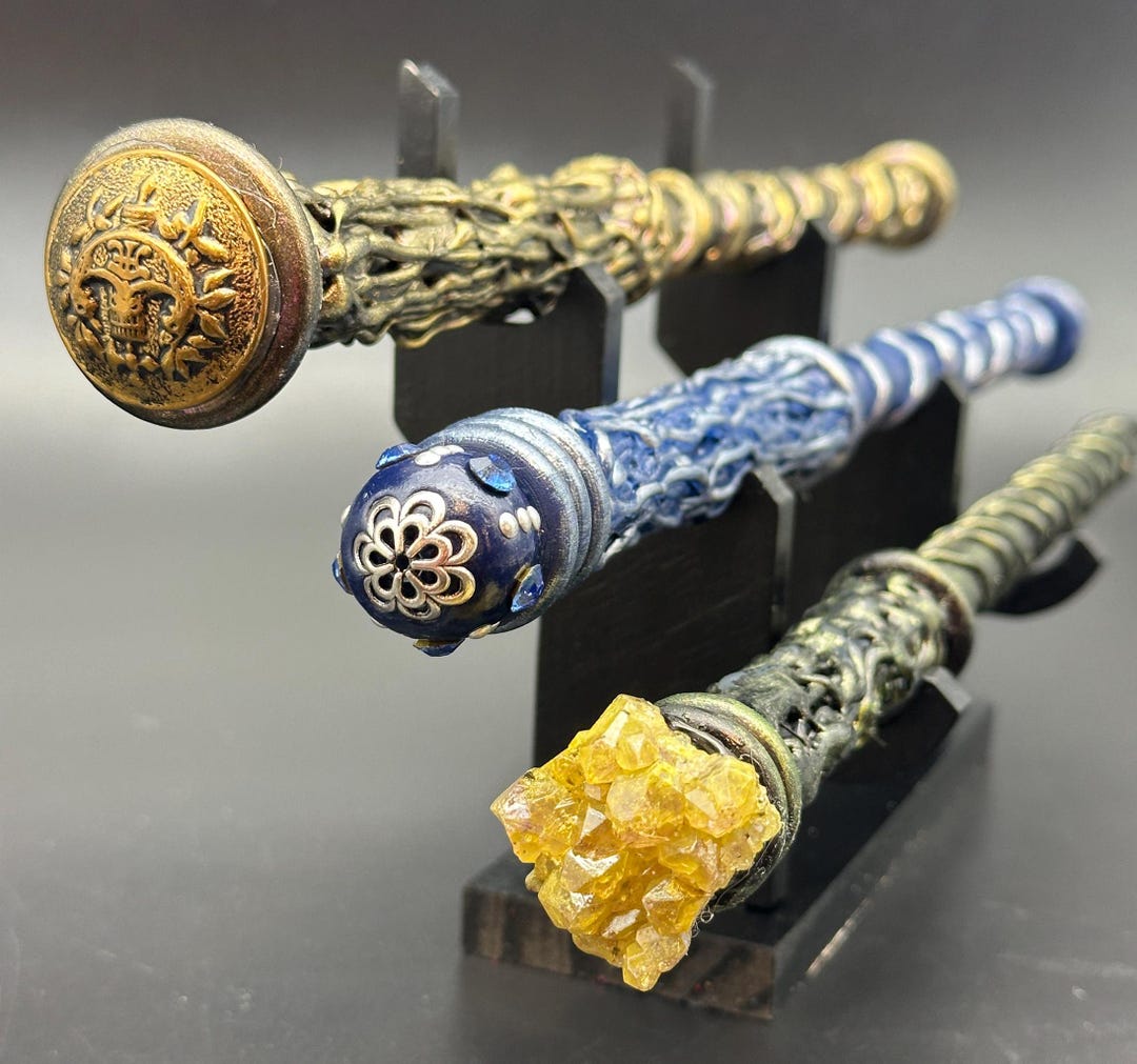 Handcrafted Magic Wand: Wizard, Witch, Fairy Wand - Witchcraft, Wicca ...