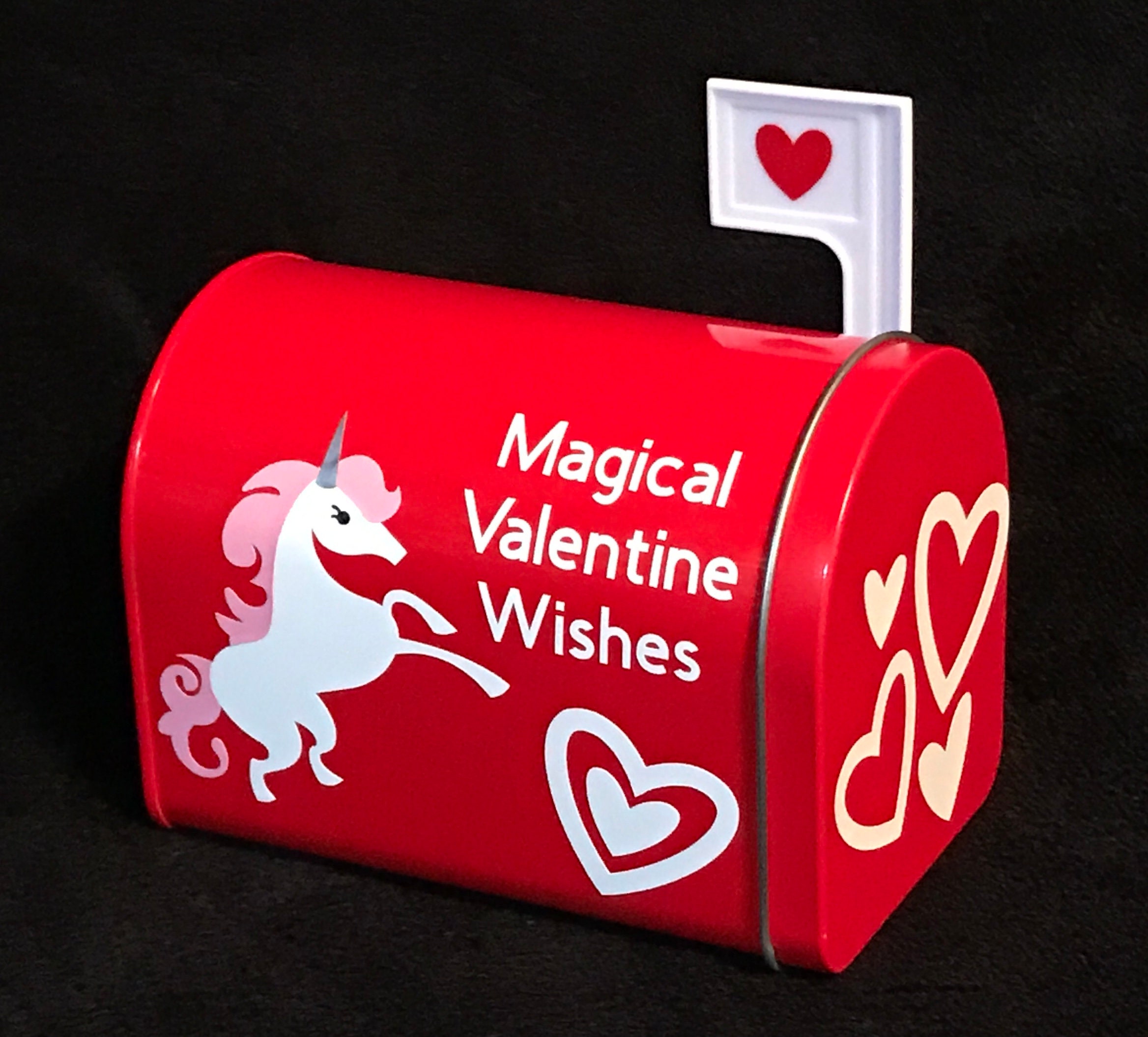 Unicorn or Monster Valentine Mailbox Personalized, Valentine Card ...