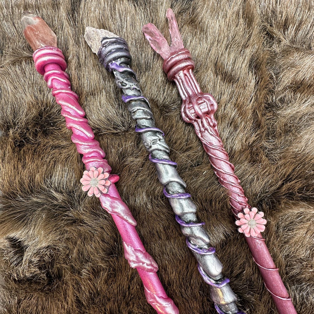 Handcrafted Magic Wand: Wizard, Witch, Fairy Wand - Witchcraft, Wicca ...