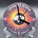 5 Eclipse Desk or Table Clock. Upcycled CD Clock, Repurposed CD Clock ...
