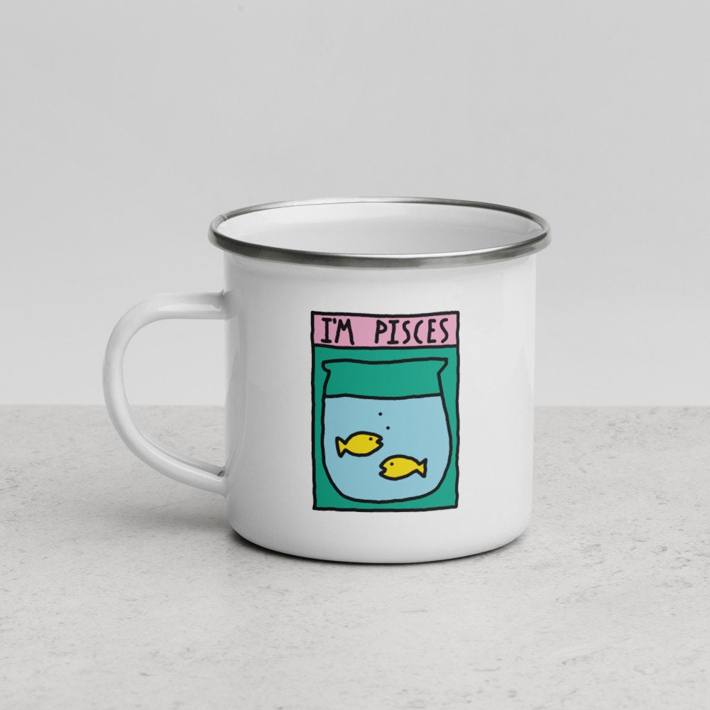Zodiac Mug / Pisces Gift / Astrology Camper Mug / Zodiac Sign Mug ...