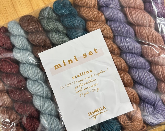 Yarn Destash - Sewrella Yarn - Disneyland Collection Mini Set ...