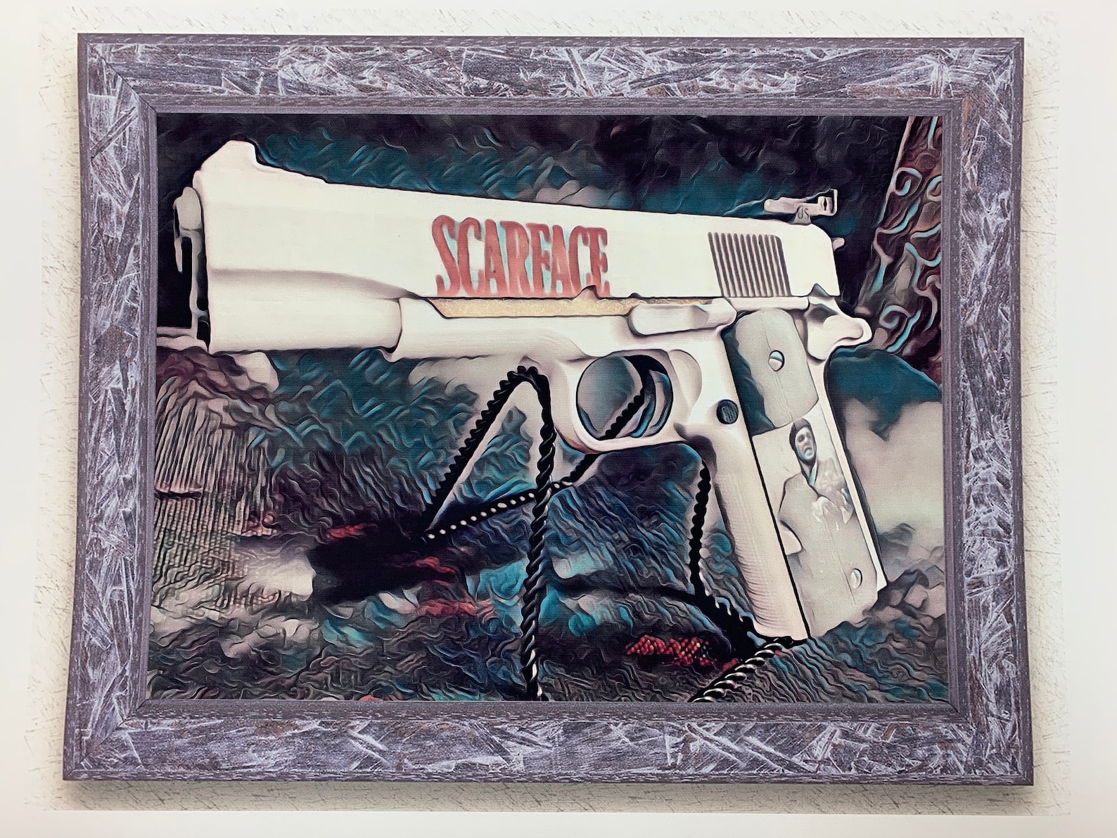 Scarface Gun - Etsy