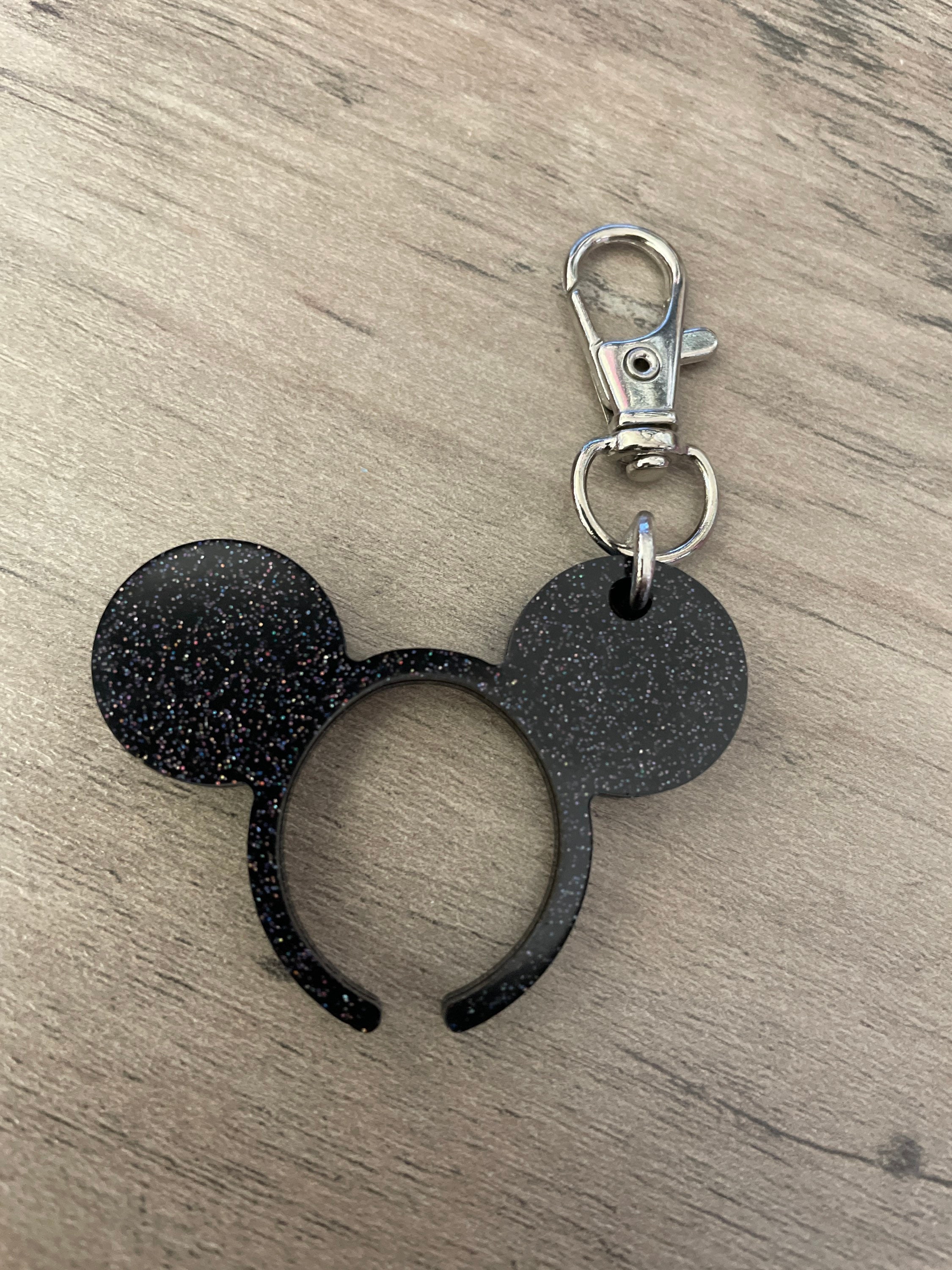 Mini Mickey Ears Zipper Charm - Etsy