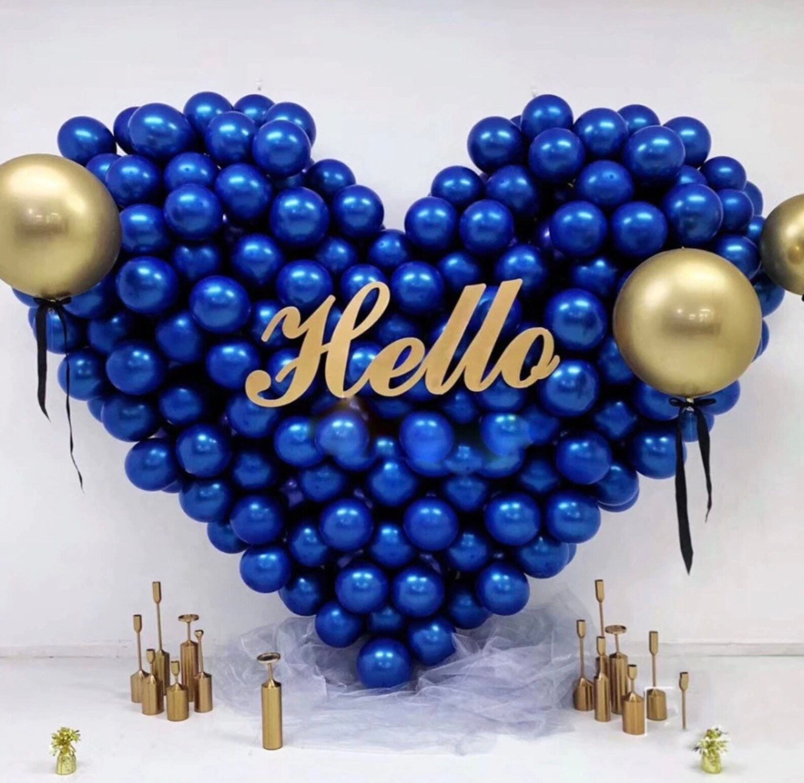 18 Metallic Chrome Balloons Colorful Bobo Balloons | Etsy