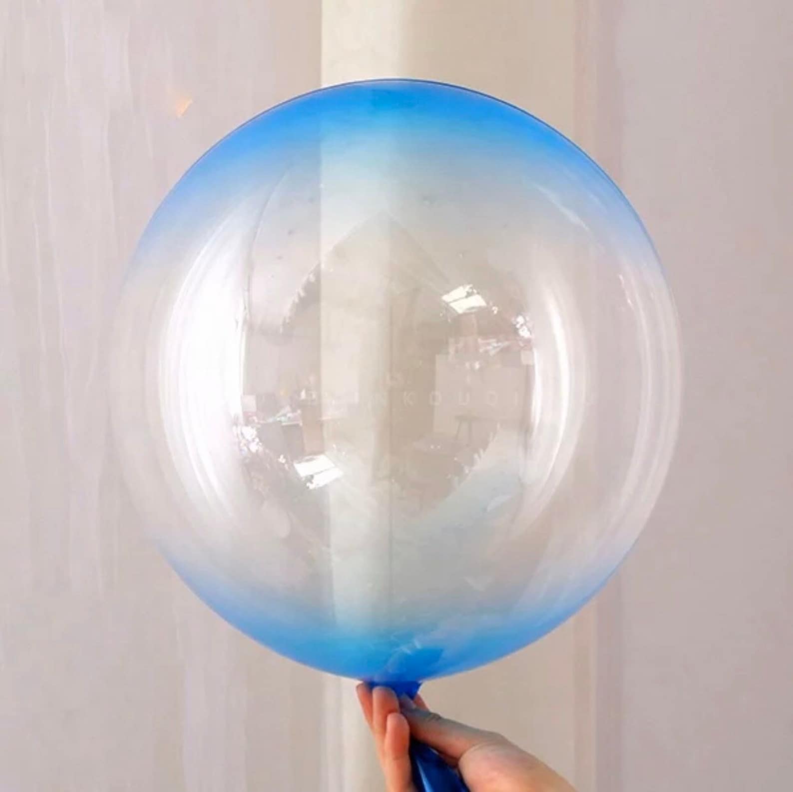 Clear Balloons Transparent Colored Balloons Bubble - Etsy