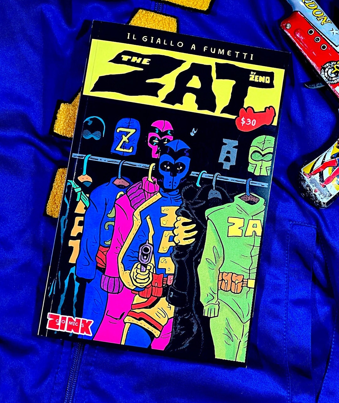 The Zat: Trade Paperback, Full Physical 200 Page Indie Comic - Etsy