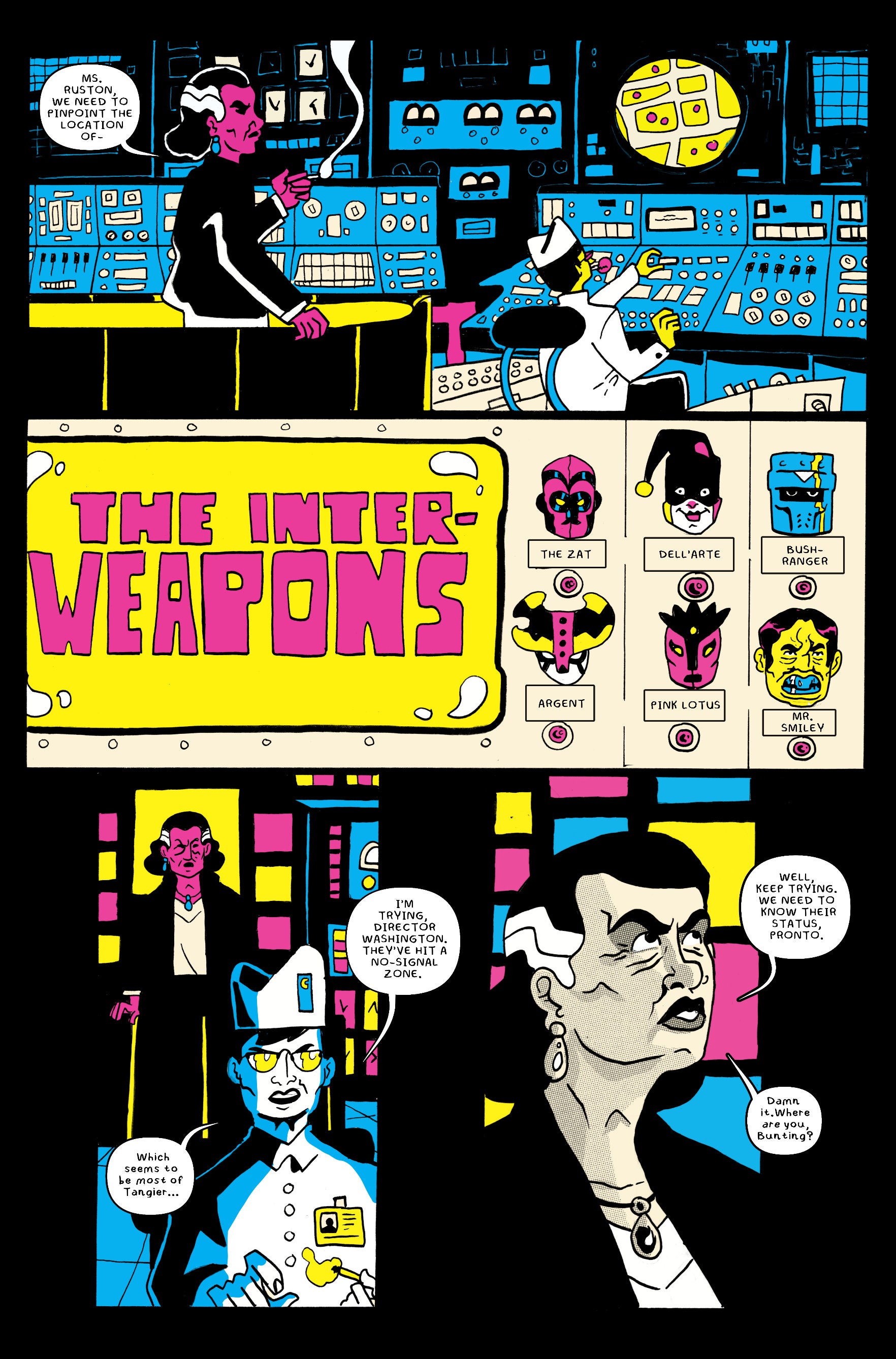 PDF Comics THE ZAT: Interweapons Suite. Two Full Indie Secret Agent ...