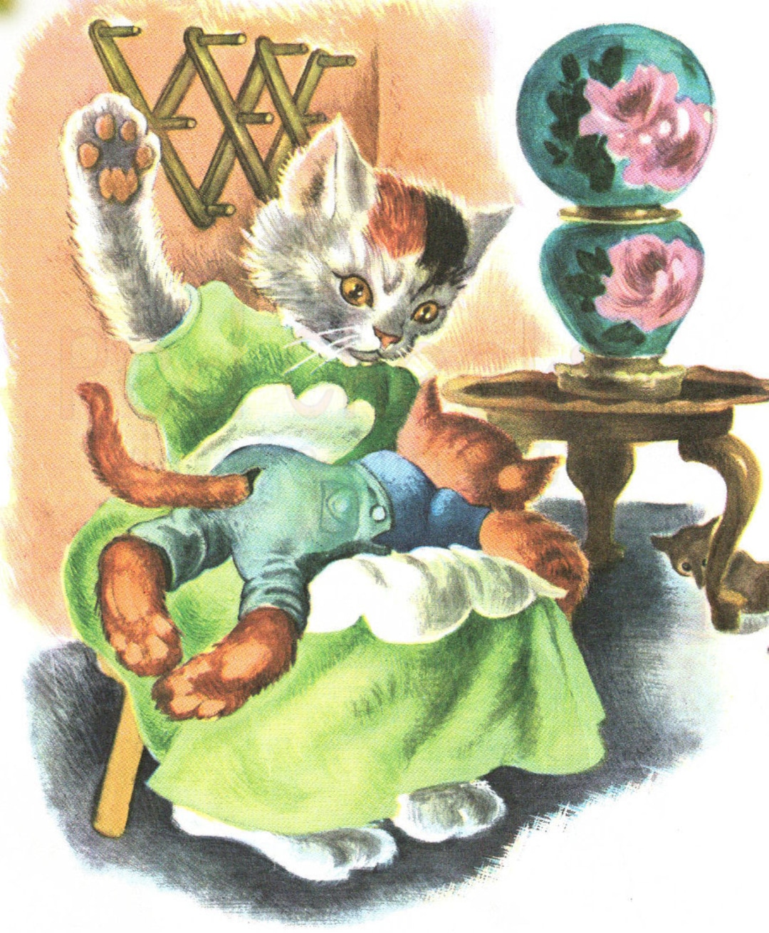 Spanking Newborn Baby Clipart