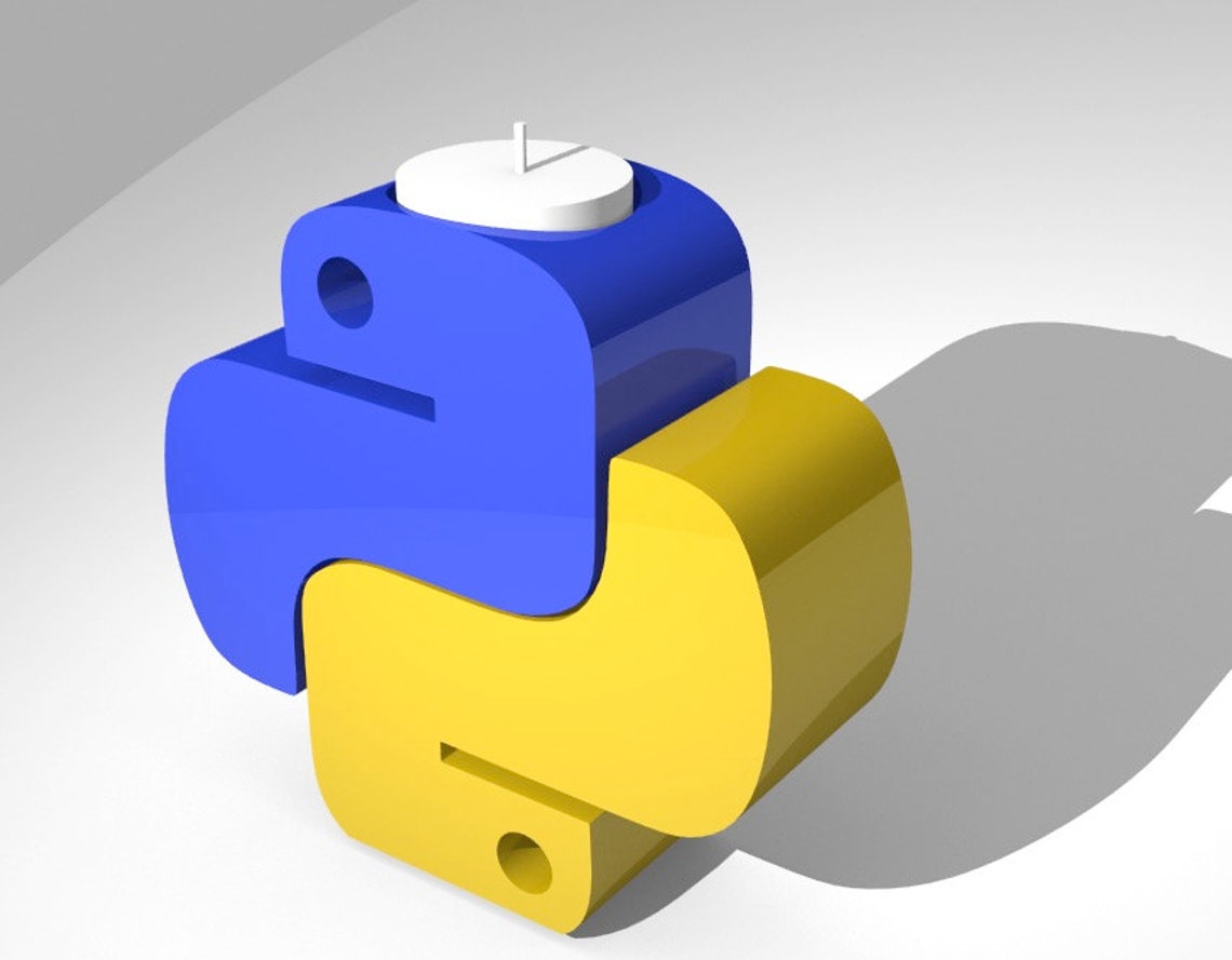 Python Program Candle Holder 3d Printed Home Decor, Coding Accessories ...