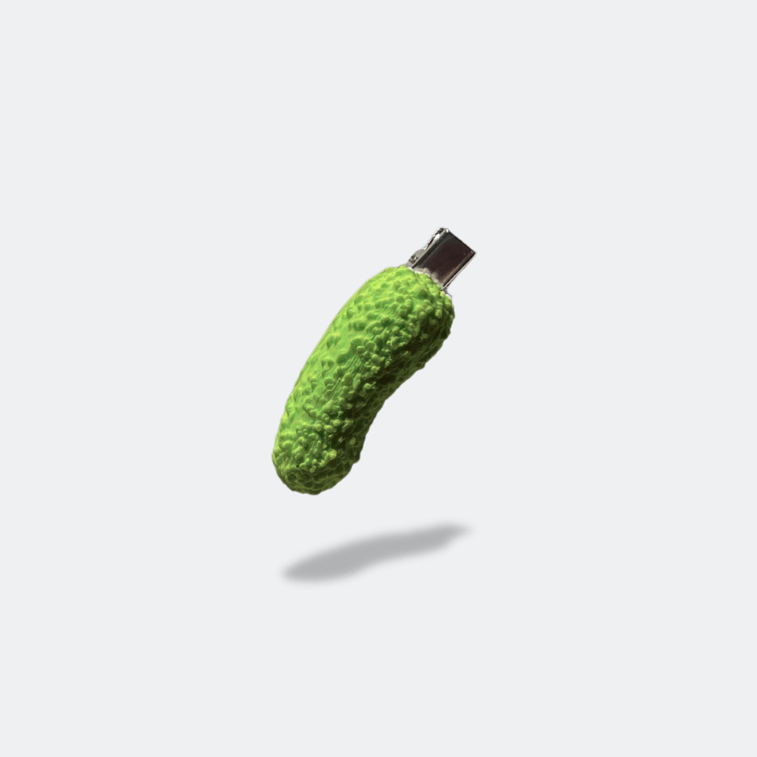 Fried Chicken & Waffle, Persian Pickle Hair Pin – Fun Y2K Food Hair ...