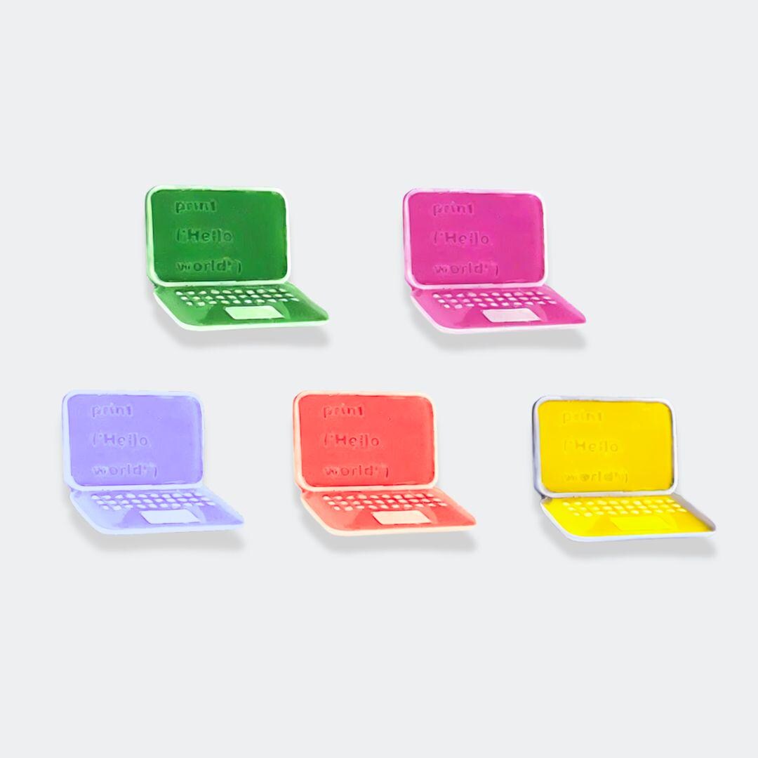 Programing Laptop Shoe Charm | 3d Printed Resin | Coding Accessories ...