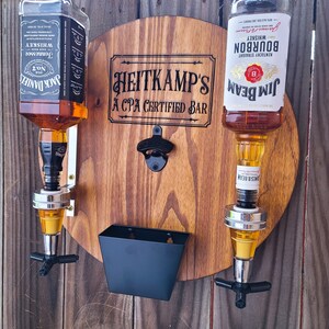 Wall Mount Liquor Dispenser Whiskey Dispenser Tequila Dispenser Bourbon ...