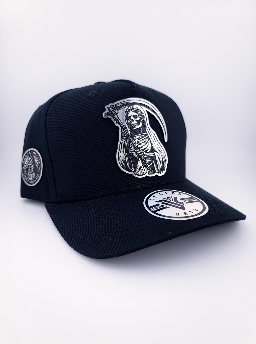 La Santa Muerte Hat Cap Gorra Santísima Mi Flaca Grim Reaper Lady of ...