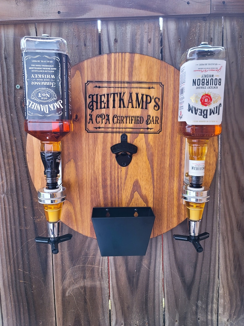 Wall Mount Liquor Dispenser Whiskey Dispenser Tequila Dispenser Bourbon ...