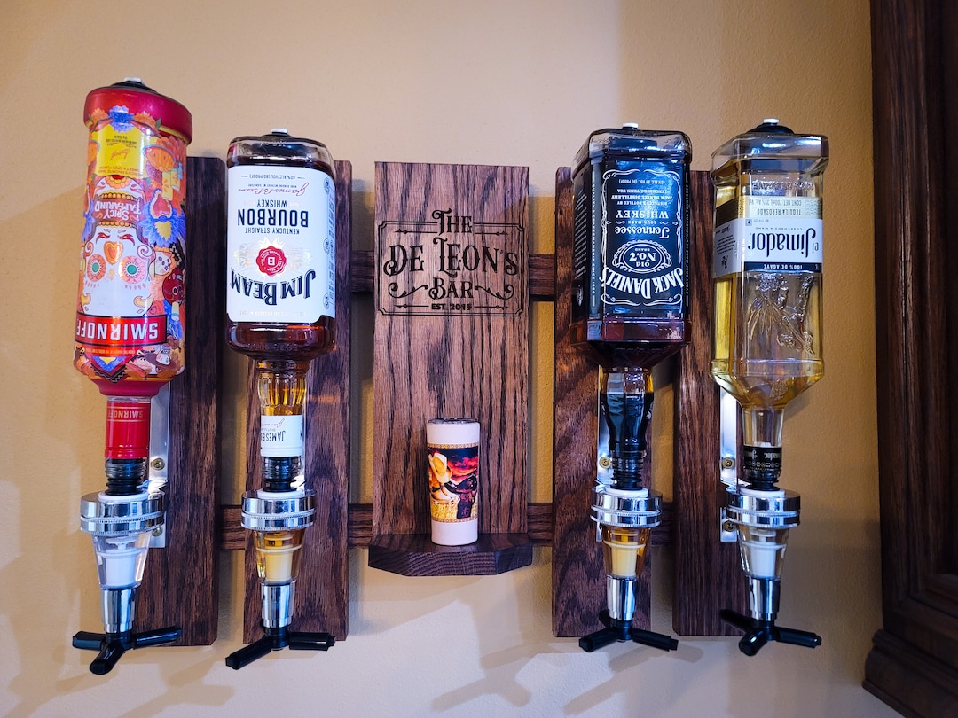 Wall Mount Liquor Dispenser Whiskey Dispenser Tequila Dispenser Bourbon ...