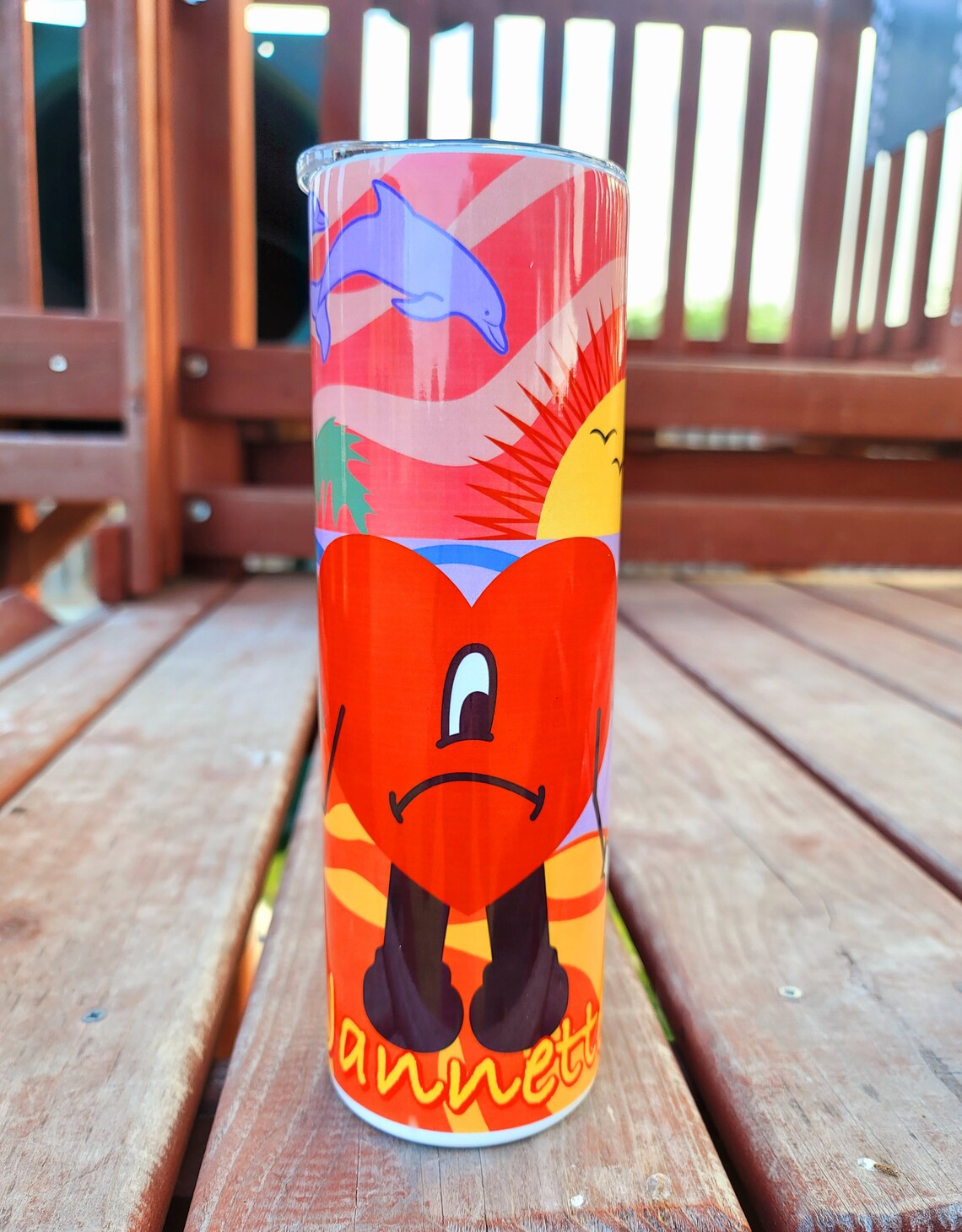 Bad Bunny Un Verano Sin Ti 20oz 30oz Skinny Tumbler Custom - Etsy