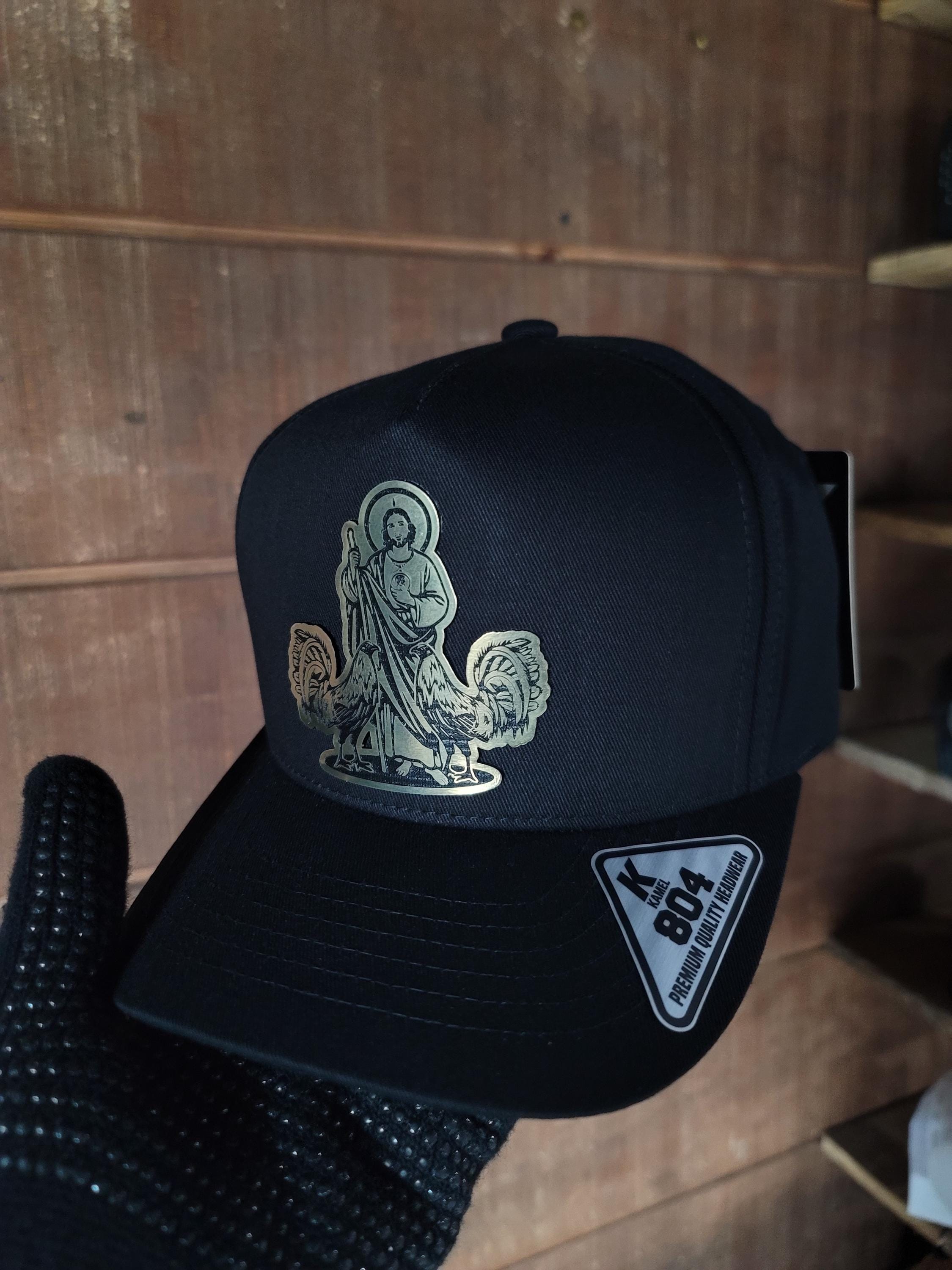 San Judas Gallo Fino Hat Rooster Snapback San Juditas Cap Gallero De ...