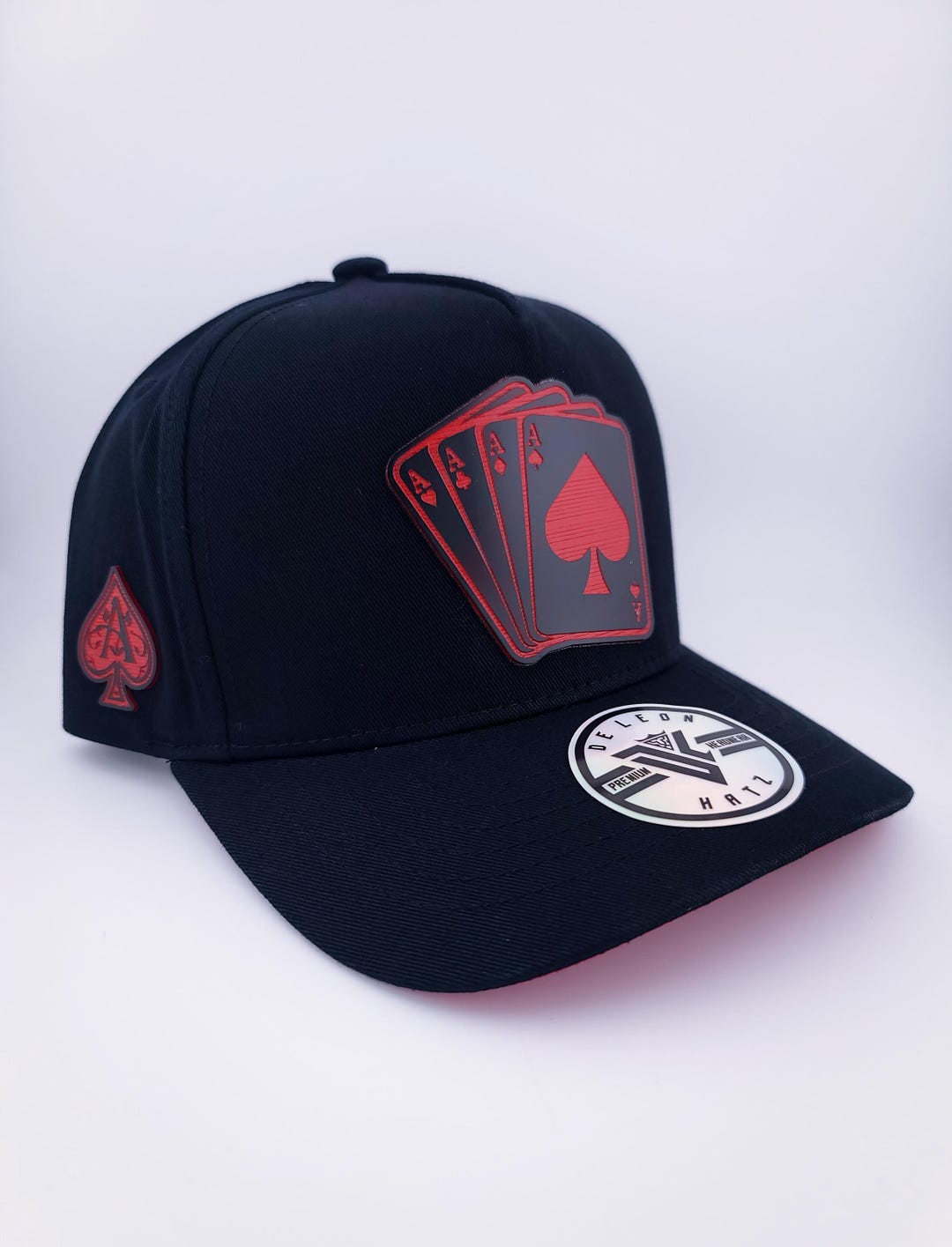 Barajas Cartas Hat Cap Poker HAT A'S Aces Gorra - Etsy