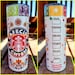 Cafecito Y Chisme 20oz Skinny Tumbler Colorful Mexican Theme Banner ...