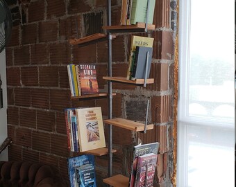Tree Bookshelf, Tree Bookcases, Rustic Tree Branch Bookshelves, Book ...