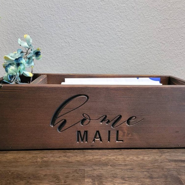 Wood Mail Box - Etsy