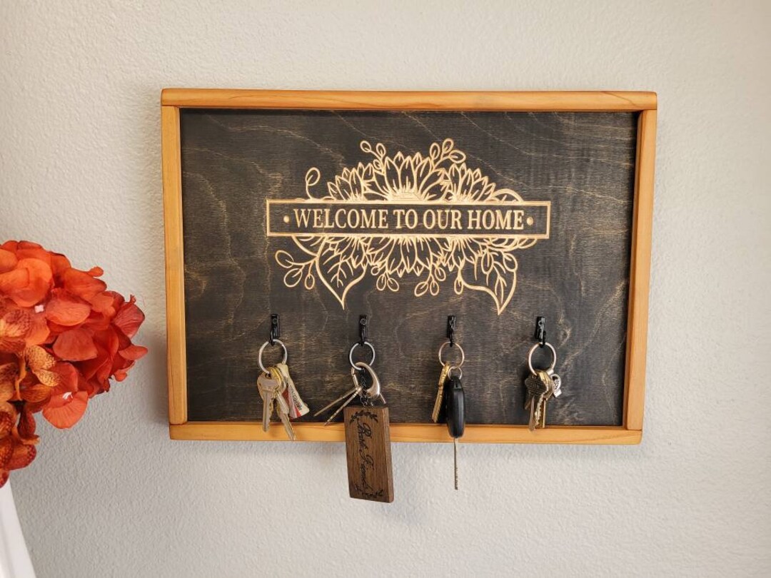 Portallaves Personalizado Para Pared Regalo De Primera Casa - Etsy
